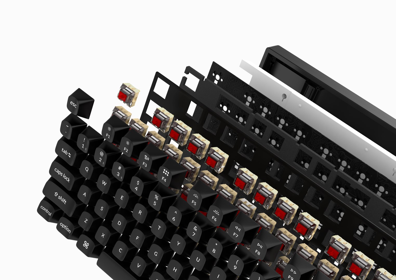 Gaming Keyboard 3D Model - TurboSquid 2225307