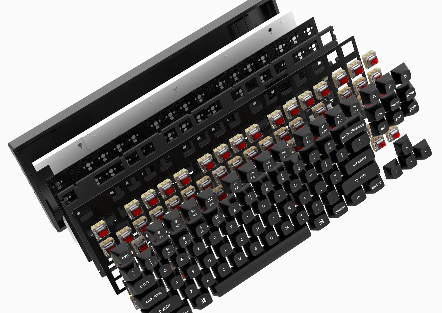 Gaming Keyboard 3D Model - TurboSquid 2225307