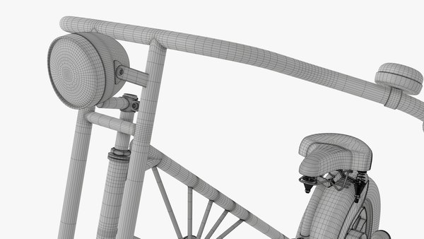 3D vintage bicycle cycle - TurboSquid 1651340