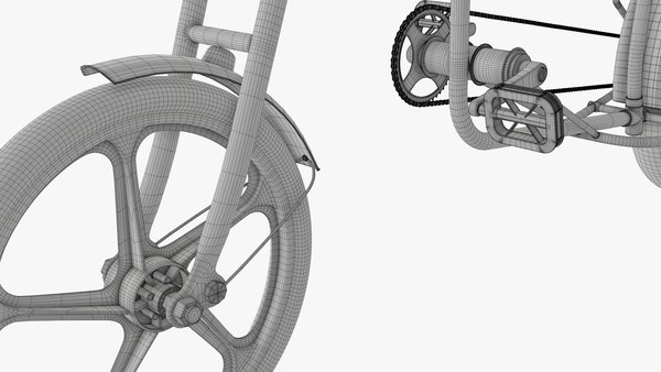 3D vintage bicycle cycle - TurboSquid 1651340