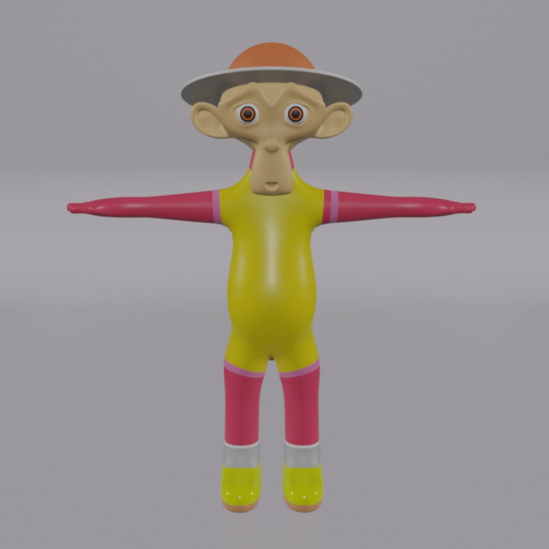 3D Model MONKEY - TurboSquid 2213198