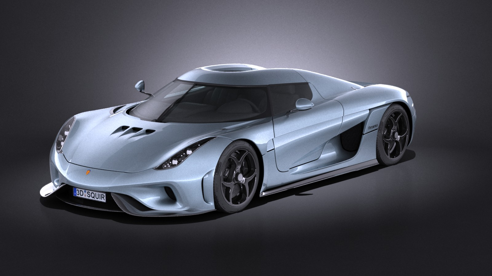 3d koenigsegg regera 2017 model
