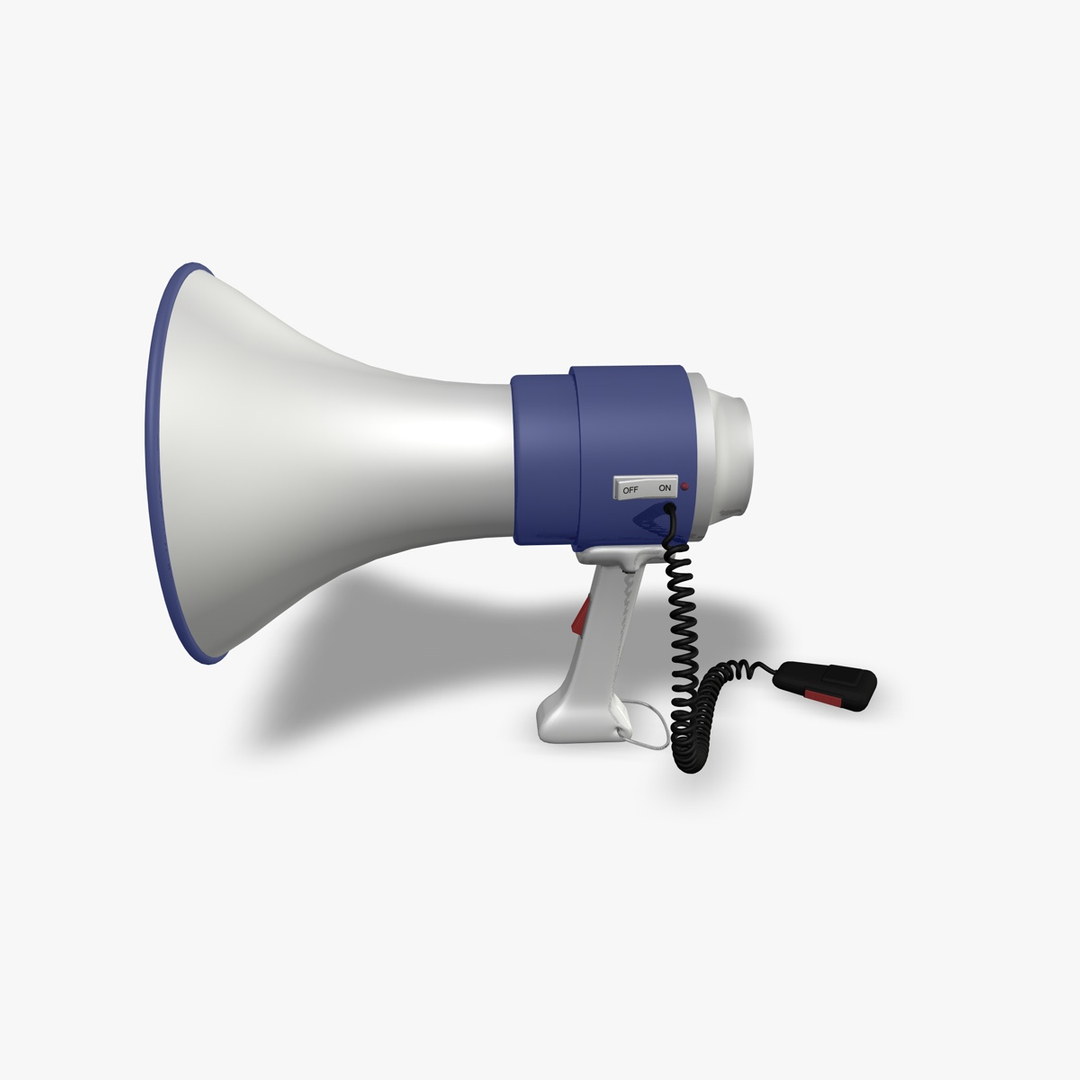 cinema4d megaphone phone