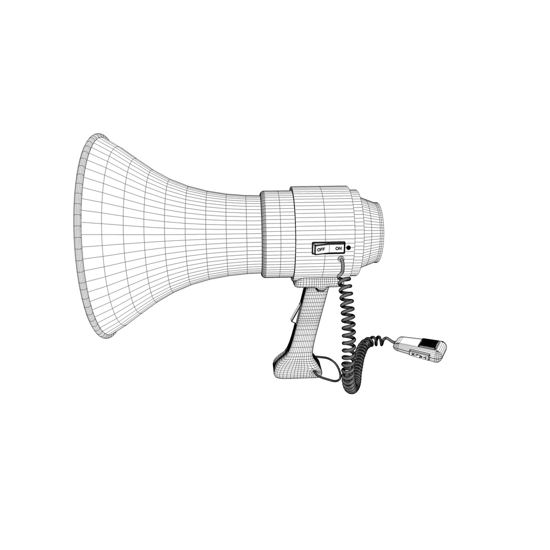 cinema4d megaphone phone