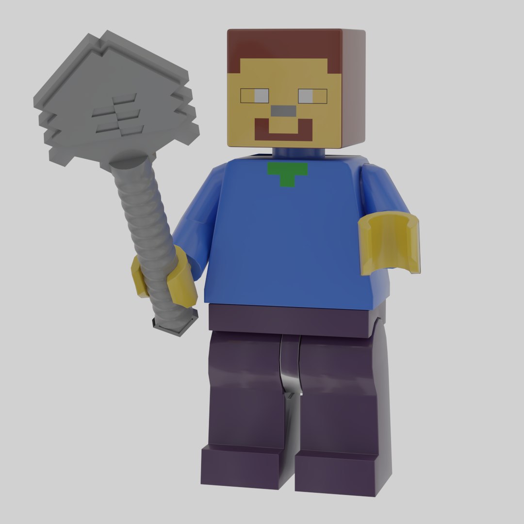 3D Adventures Mines Lego Minecraft - TurboSquid 1400140