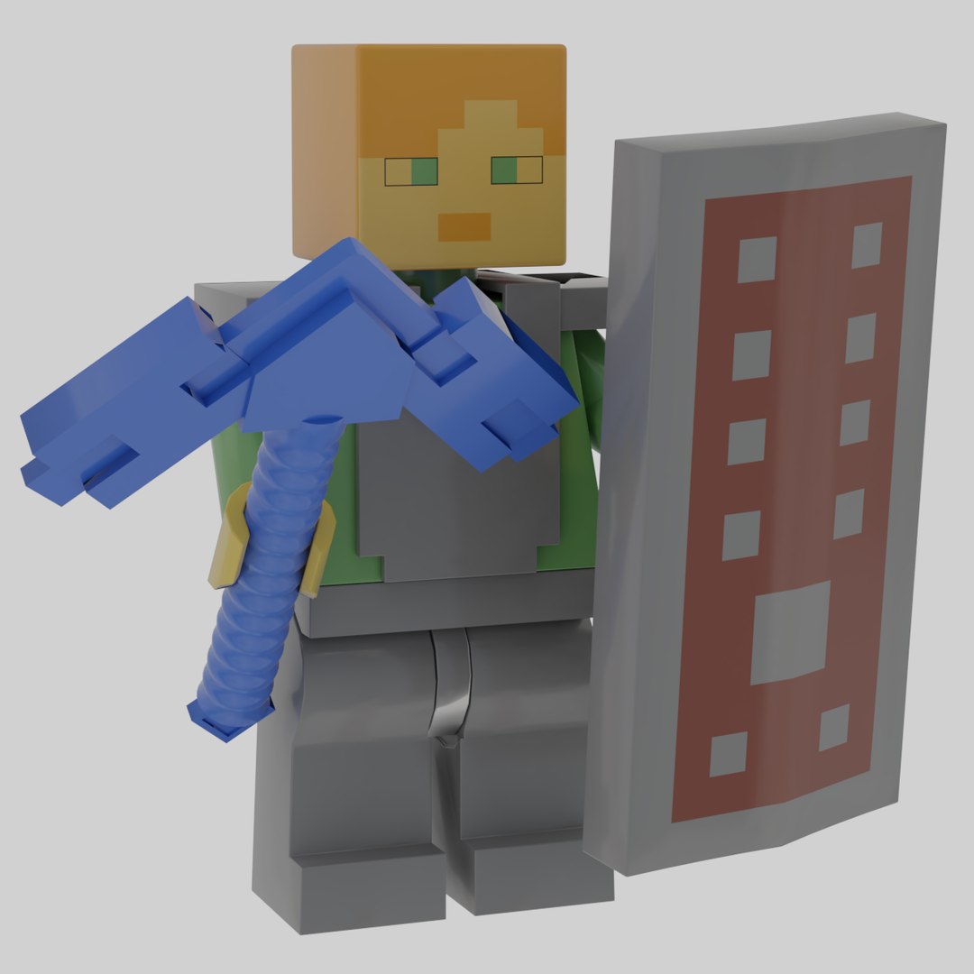 3D Adventures Mines Lego Minecraft - TurboSquid 1400140