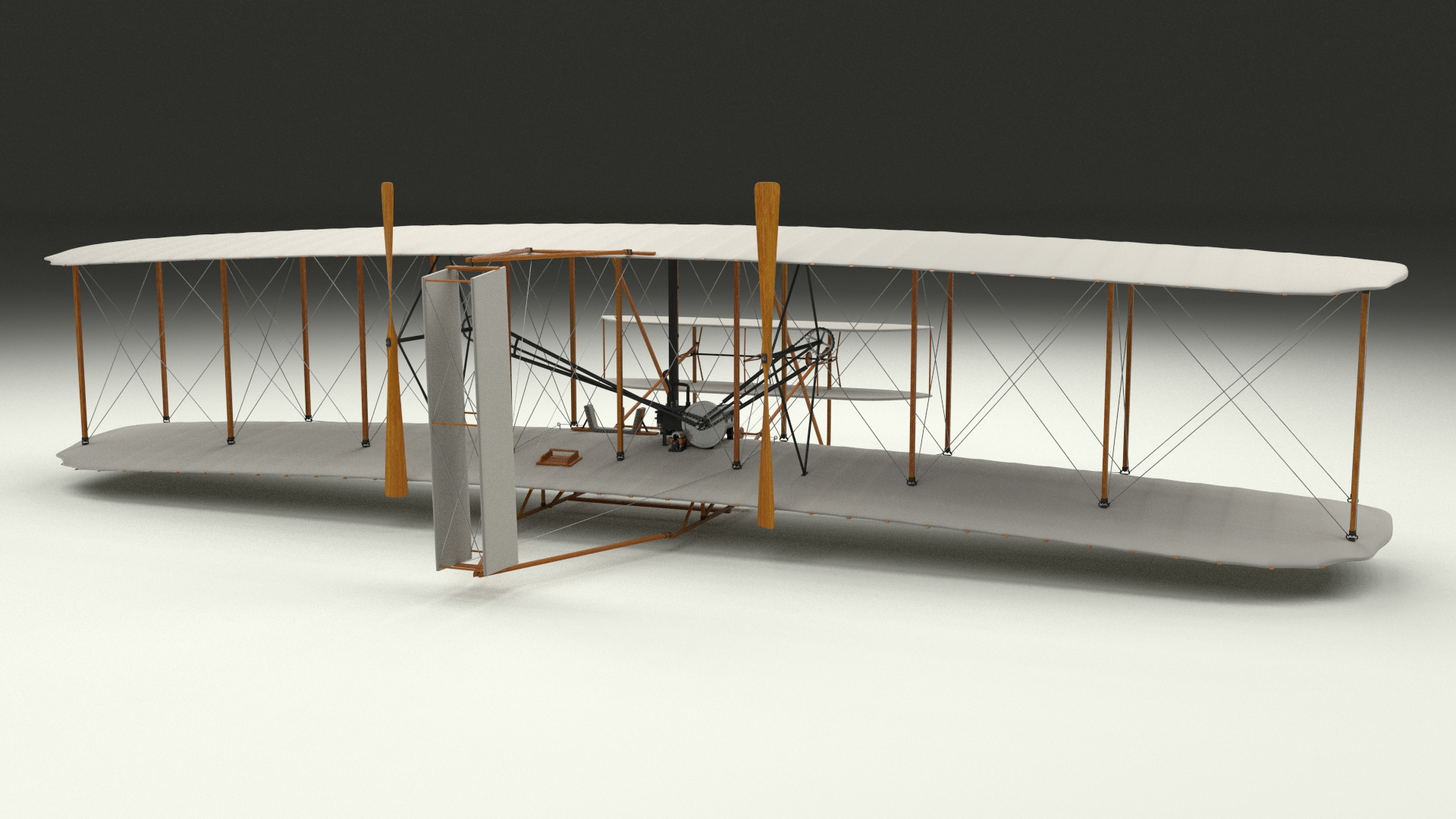 Pack wright flyer locomotive model - TurboSquid 1325408