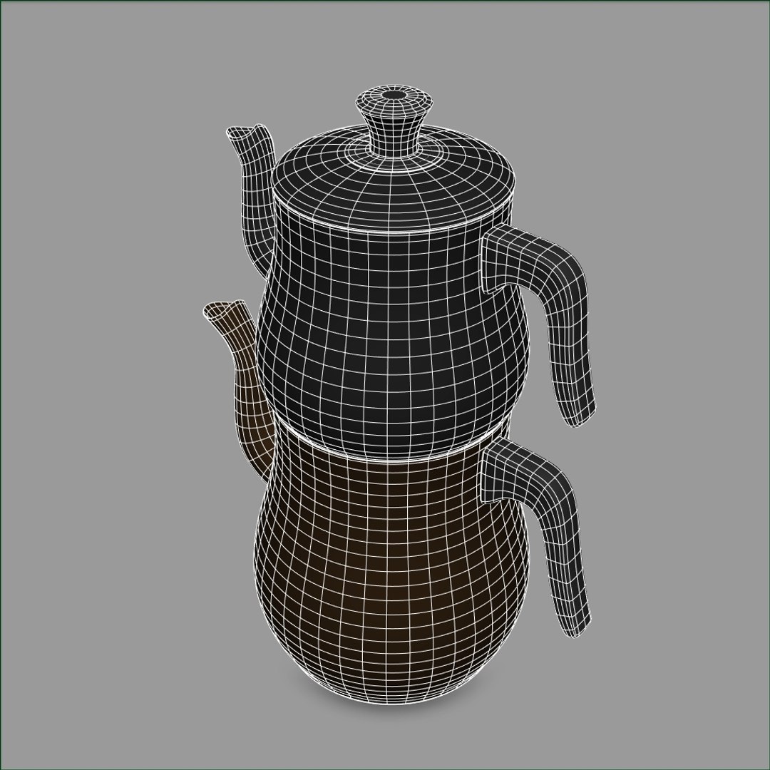 Teapot Tea 3d Model