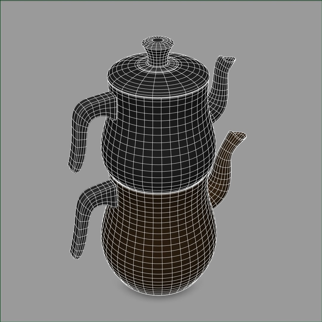 Teapot Tea 3d Model