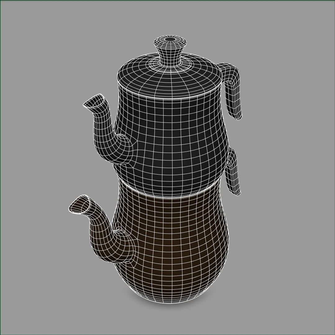 Teapot Tea 3d Model