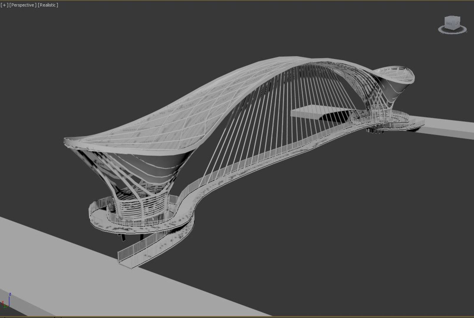 Bridge Design 3D Model - TurboSquid 1348513