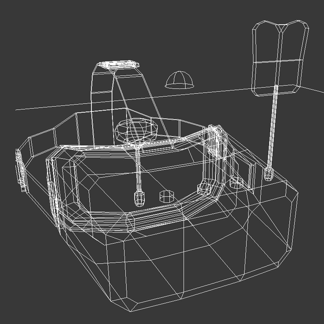 3D Low Poly FPV Goggle - TurboSquid 2221880