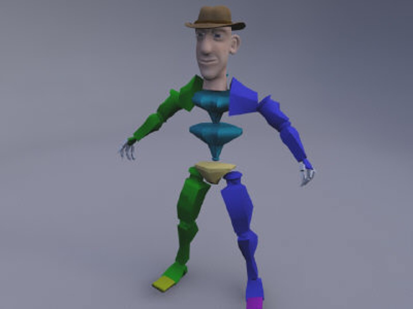 3d character studio model