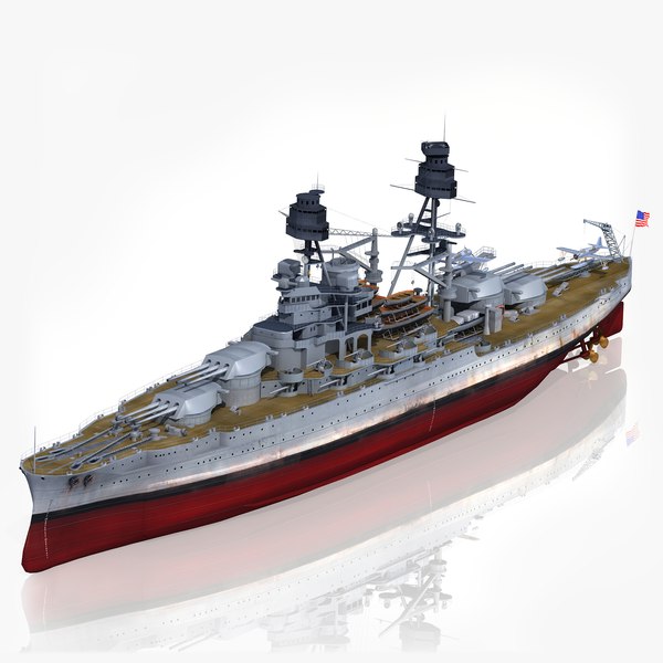 modelo 3d USS Pennsylvania BB-38 - TurboSquid 2083784