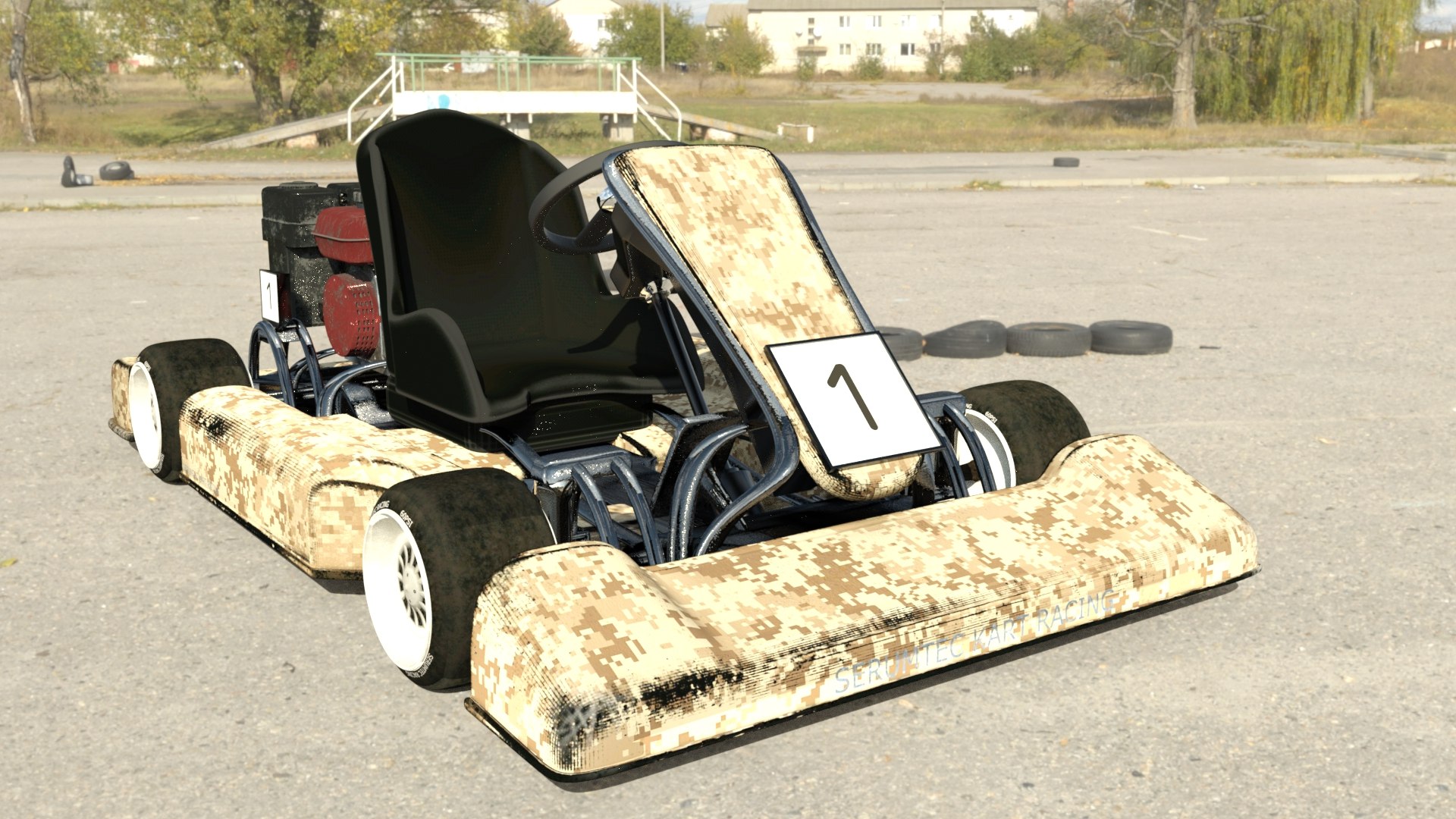 3D SGK Speedy Go Kart - TurboSquid 1772332