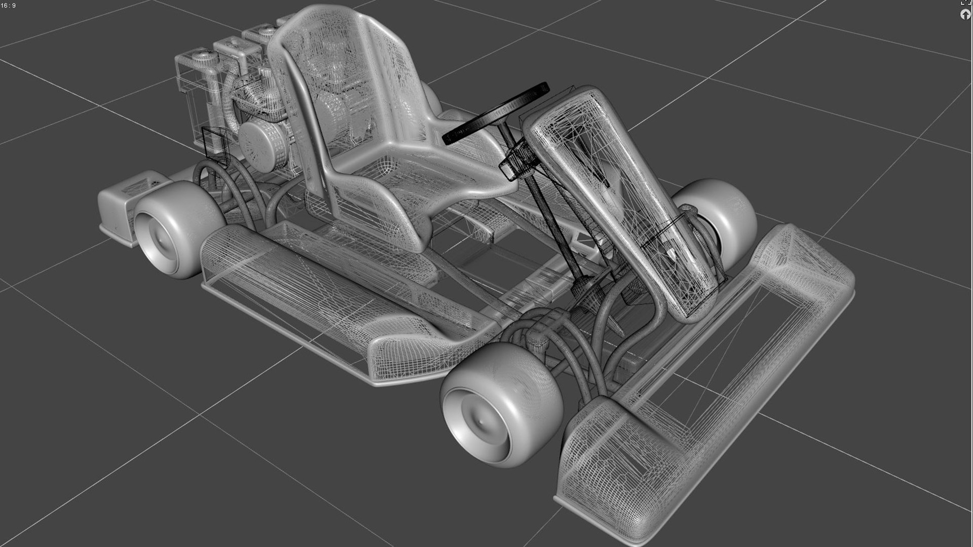 3D SGK Speedy Go Kart - TurboSquid 1772332
