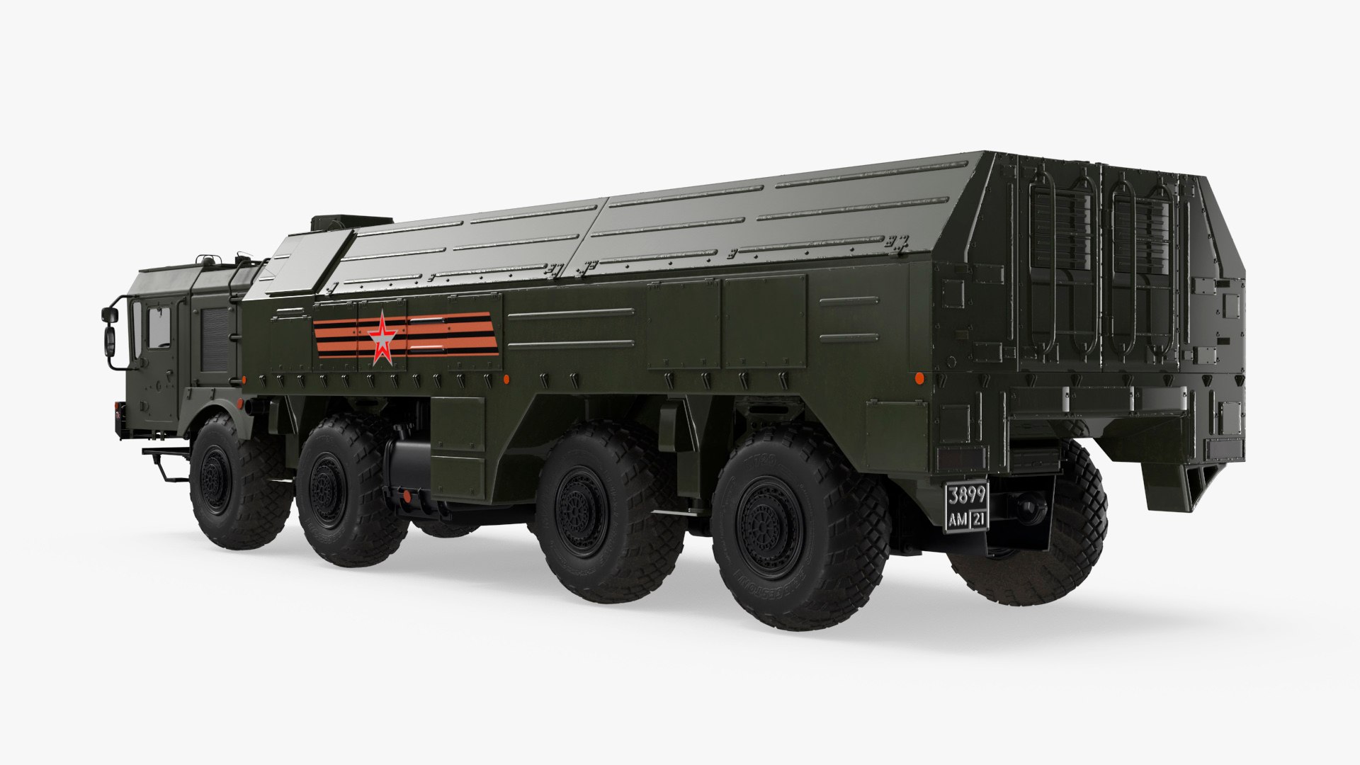 3D Tactical Missile Launcher Iskander 9K720 - TurboSquid 2459739