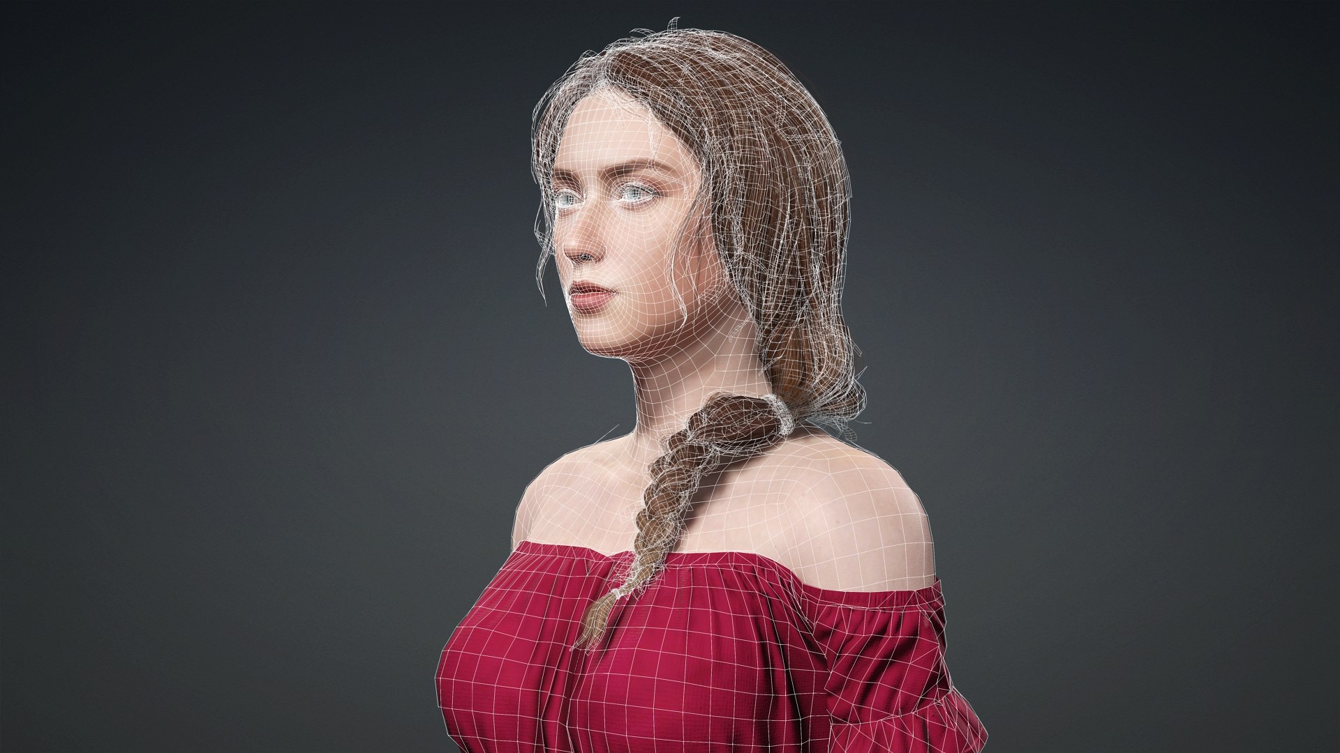3D Beautiful Woman 3D Model - TurboSquid 2476172