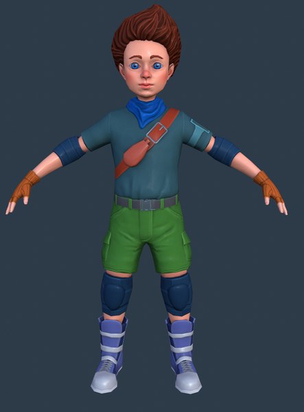 Game Character 3D Models for Download | TurboSquid