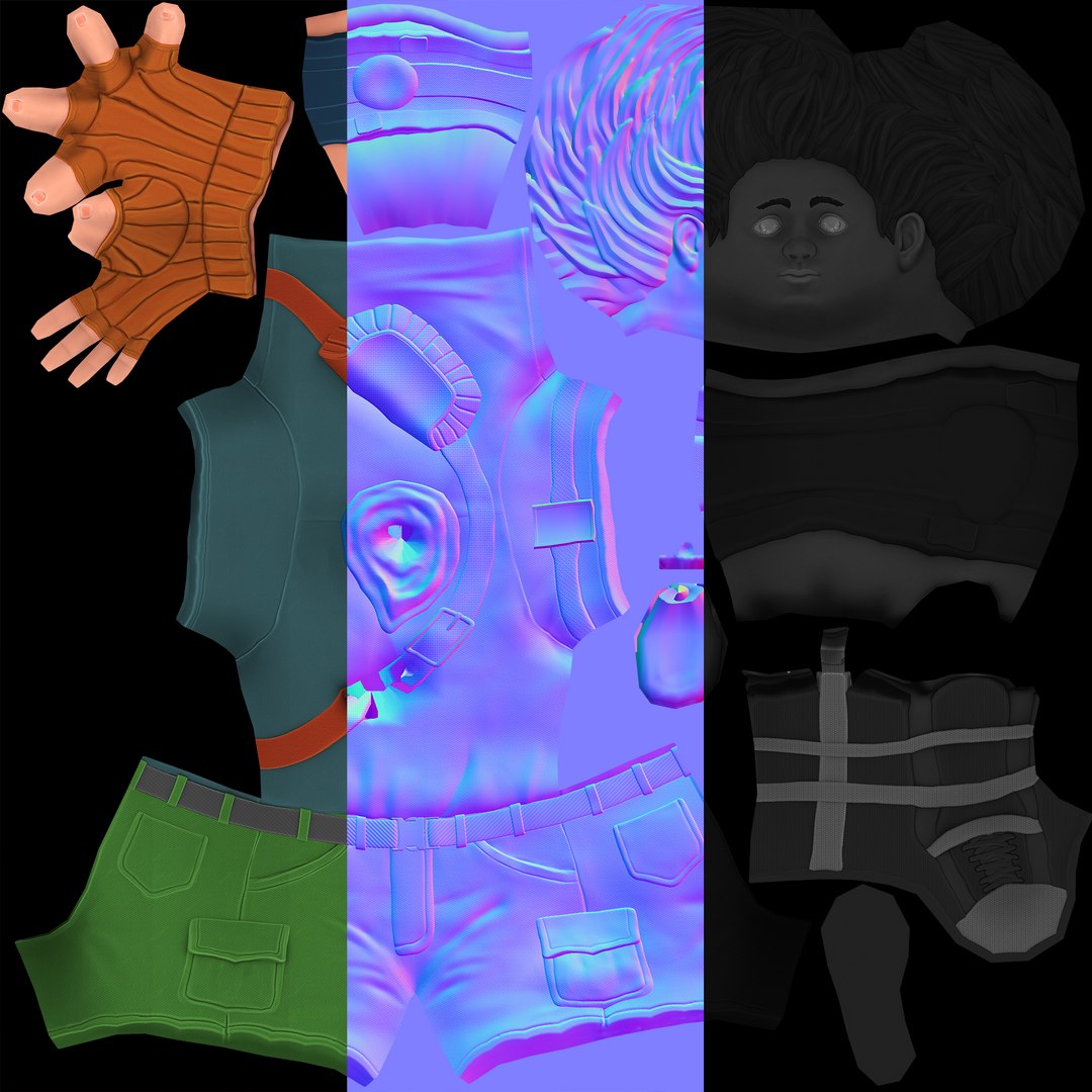 Boy Ready 3D - TurboSquid 1394094