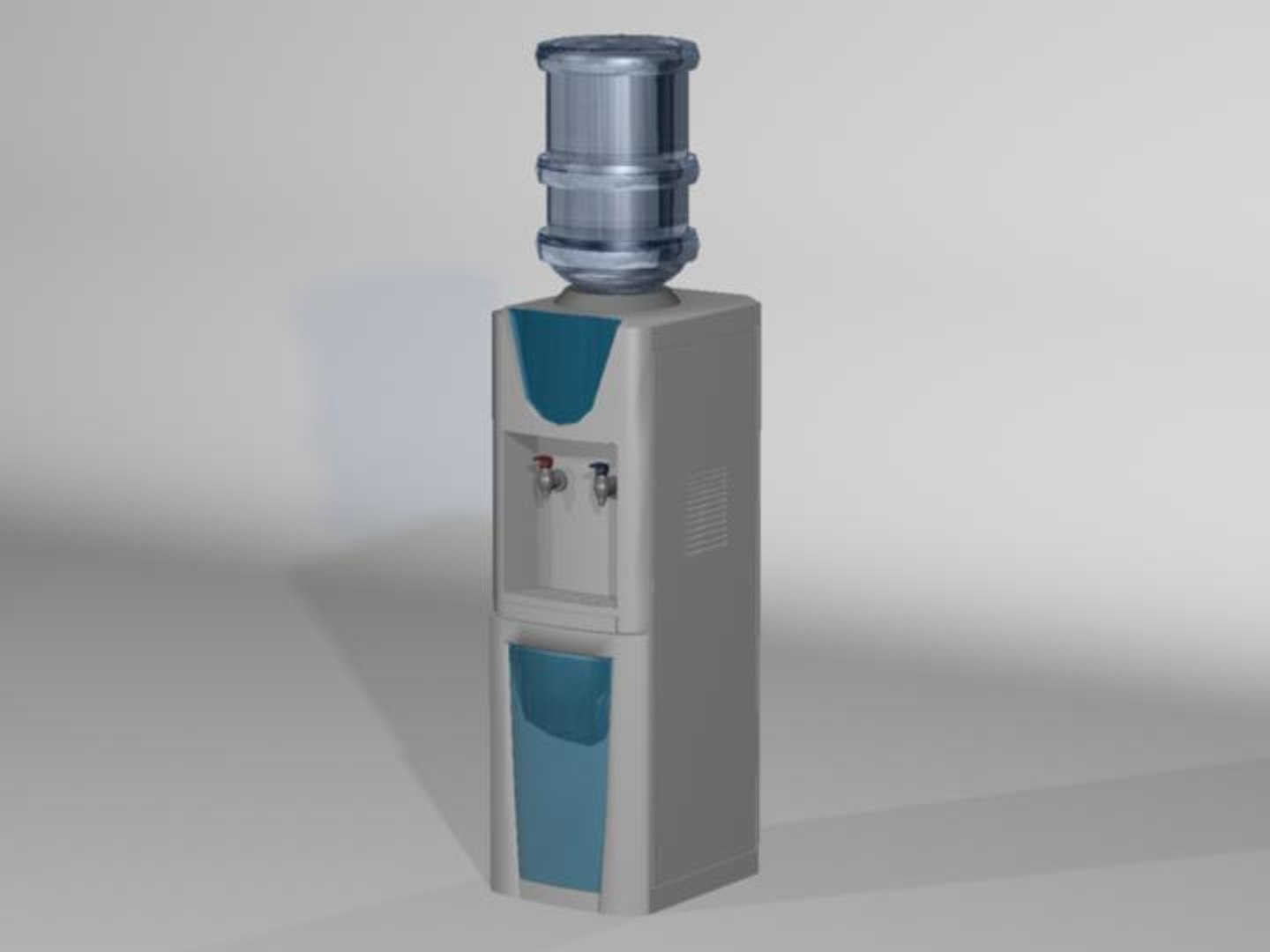 3d Model Of Water Cooler