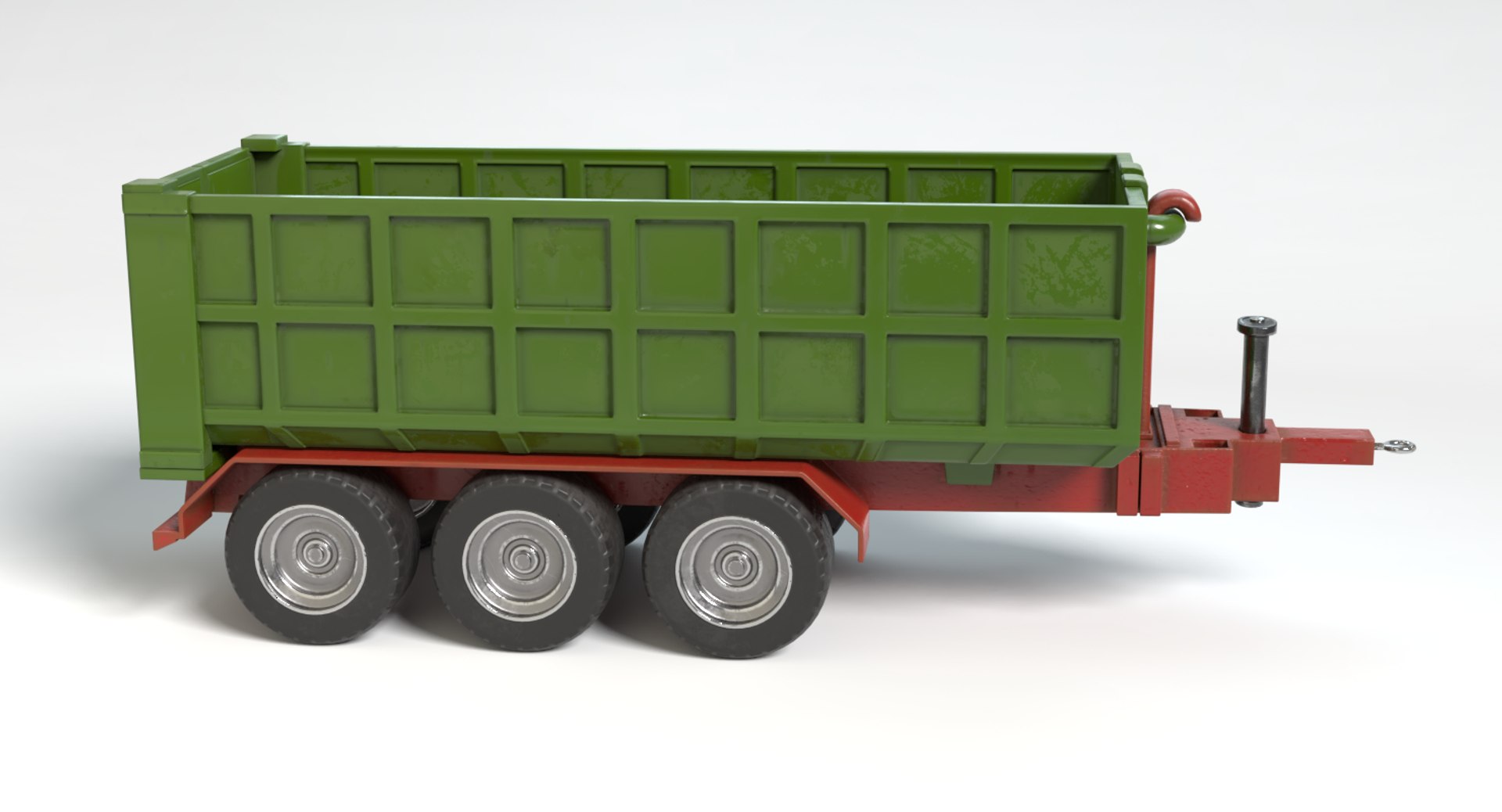 Farm Trailer 3D Model - TurboSquid 1225370