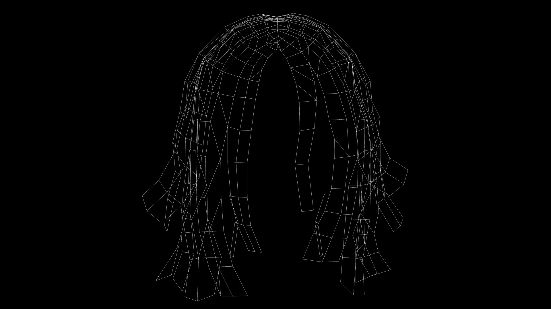 Female Short Messy Hair 3D Model - TurboSquid 2225873
