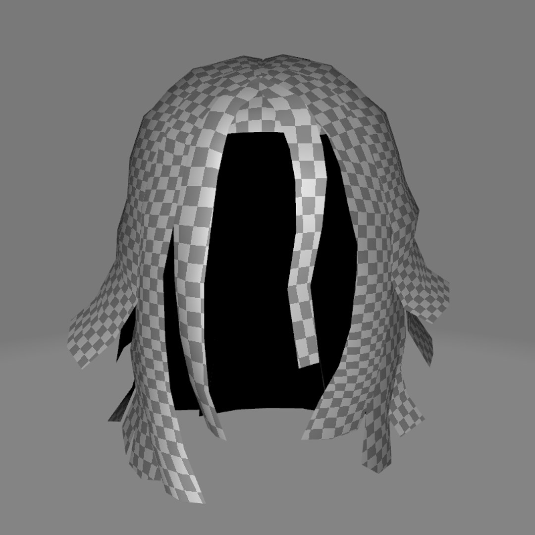 Female Short Messy Hair 3D Model - TurboSquid 2225873