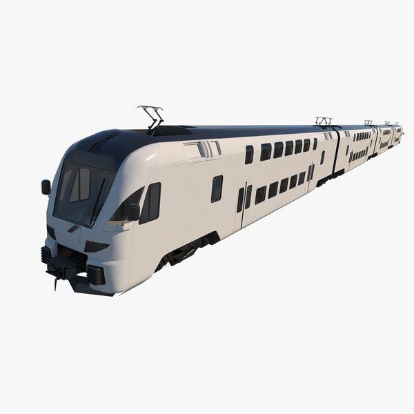 3D stadler dosto passenger train - TurboSquid 1324579