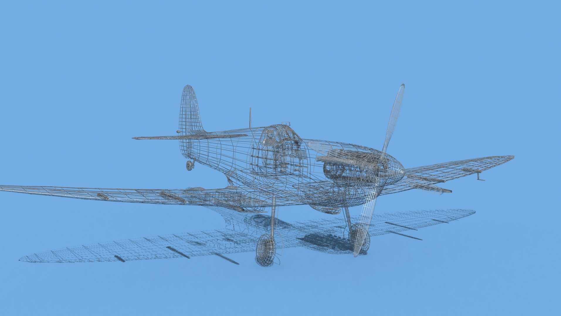 3D Model Supermarine Spitfire Mk IXb V02 - TurboSquid 1756963