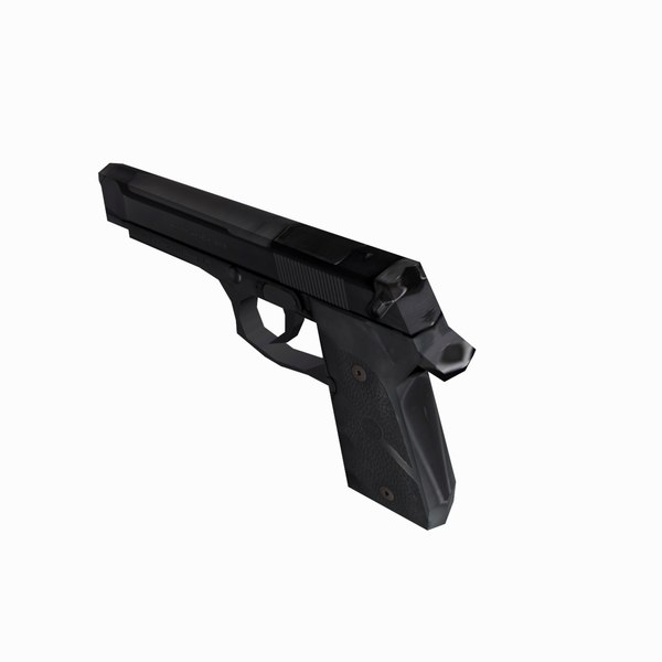 free beretta weapon 3d model