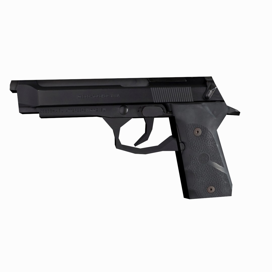 free beretta weapon 3d model