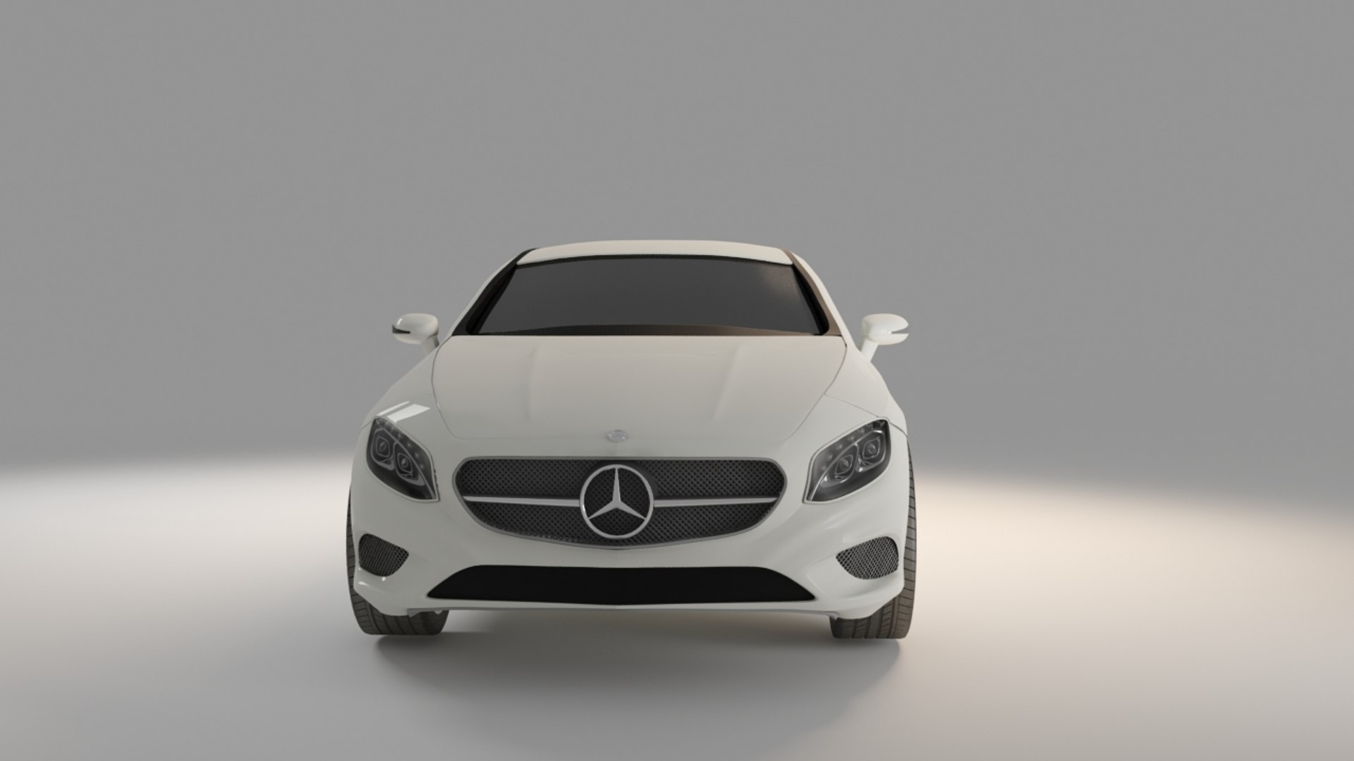 Mercedes S Class Coupe 3D Model - TurboSquid 1342992