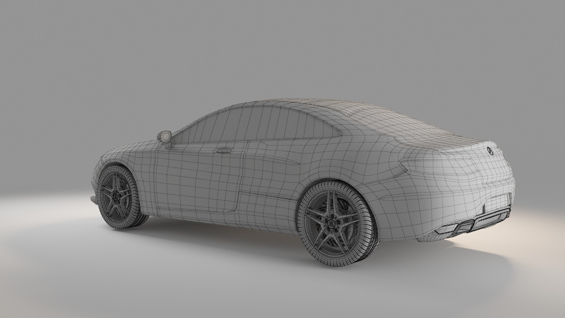 Mercedes S Class Coupe 3D Model - TurboSquid 1342992
