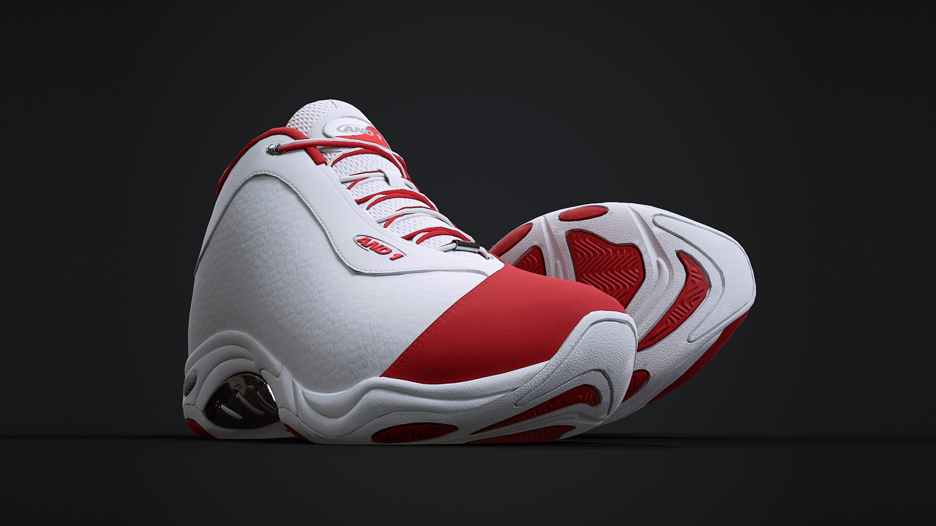 AND1 Tai-Chi Sneaker 3D Model - TurboSquid 2266844