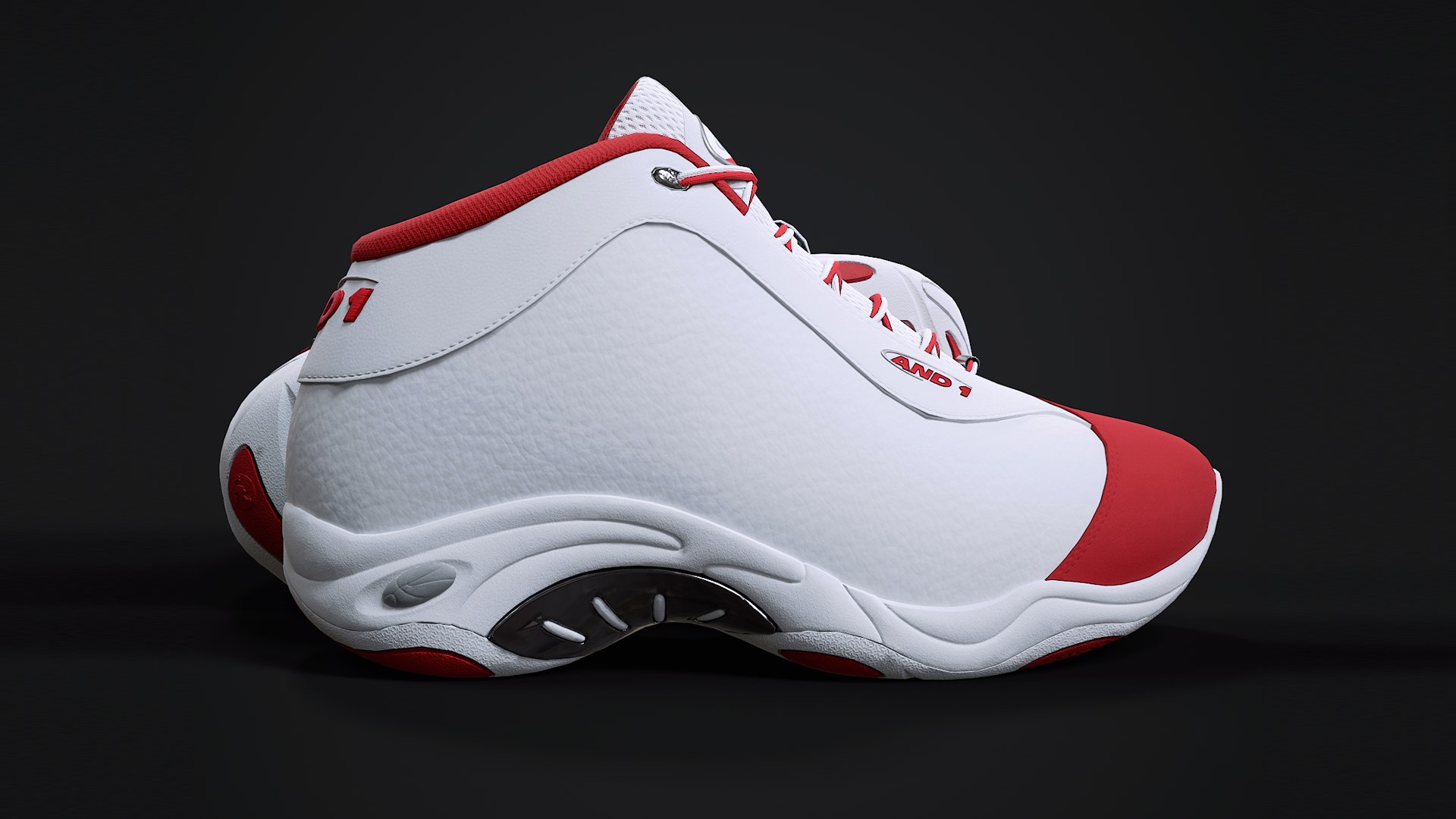 AND1 Tai-Chi Sneaker 3D Model - TurboSquid 2266844