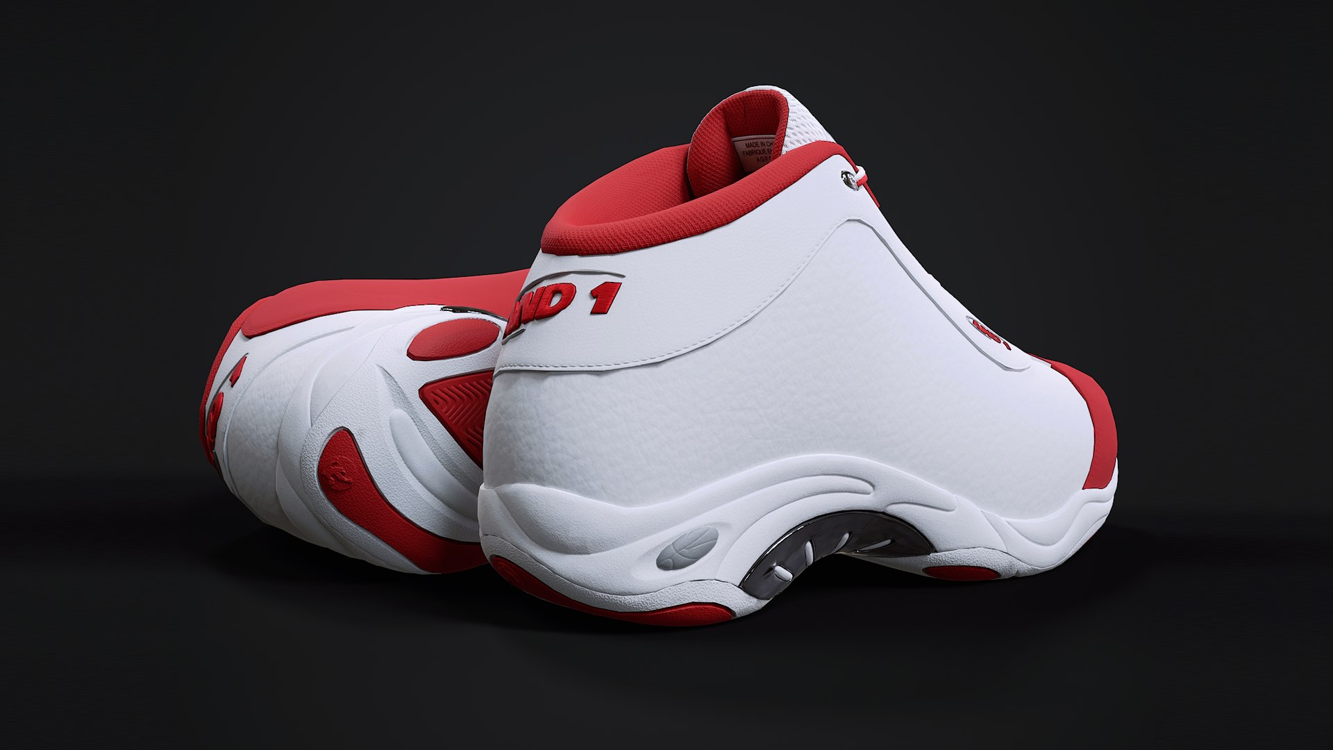 AND1 Tai-Chi Sneaker 3D Model - TurboSquid 2266844