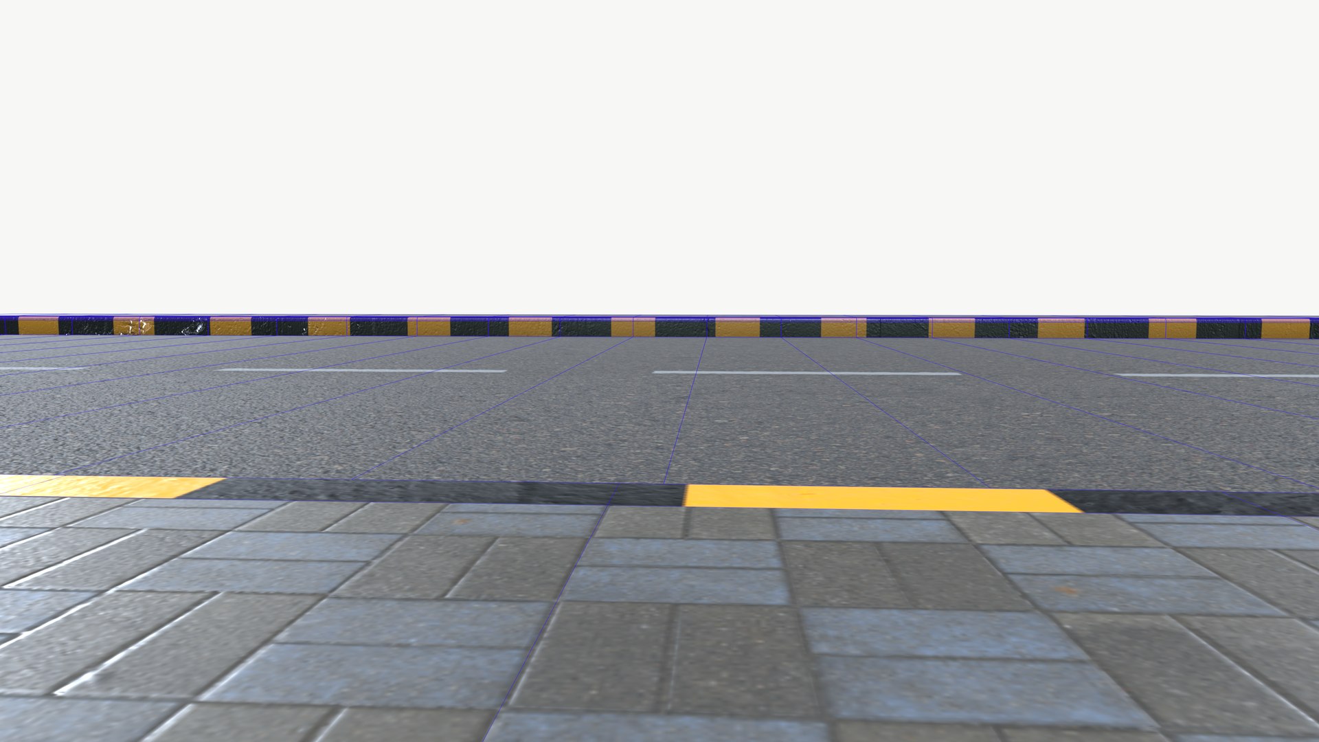 3D Road Model - TurboSquid 2387239