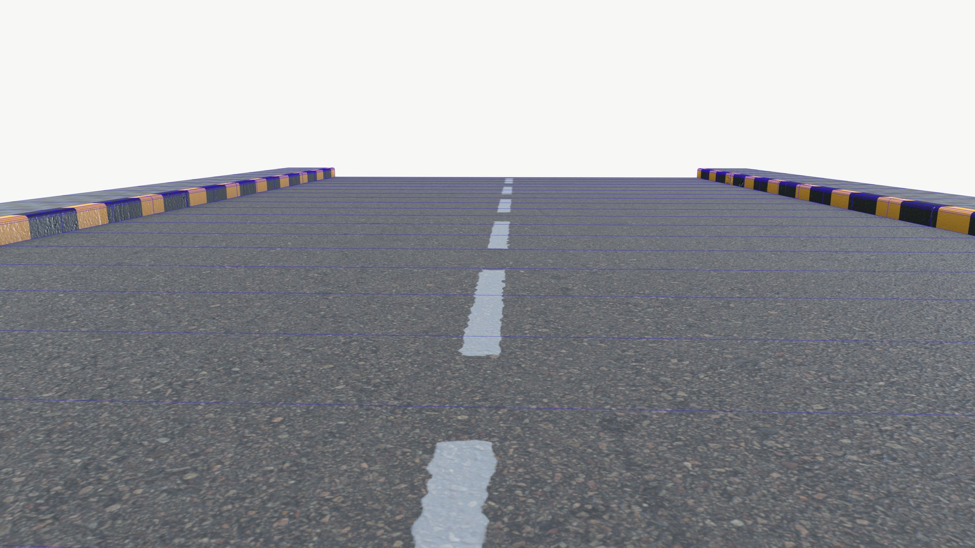 3D Road Model - TurboSquid 2387239
