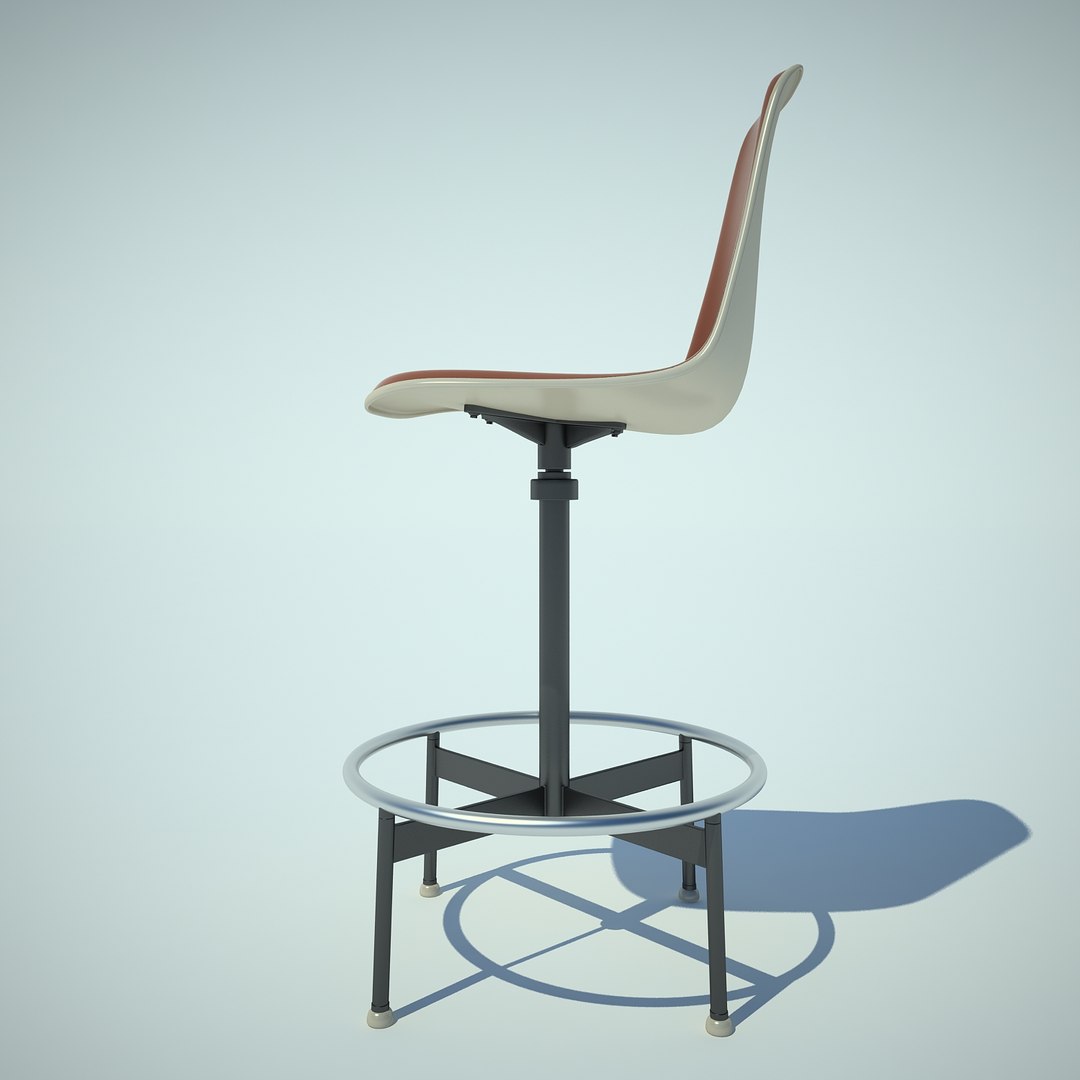 Drafting Chair Eames 3d Model