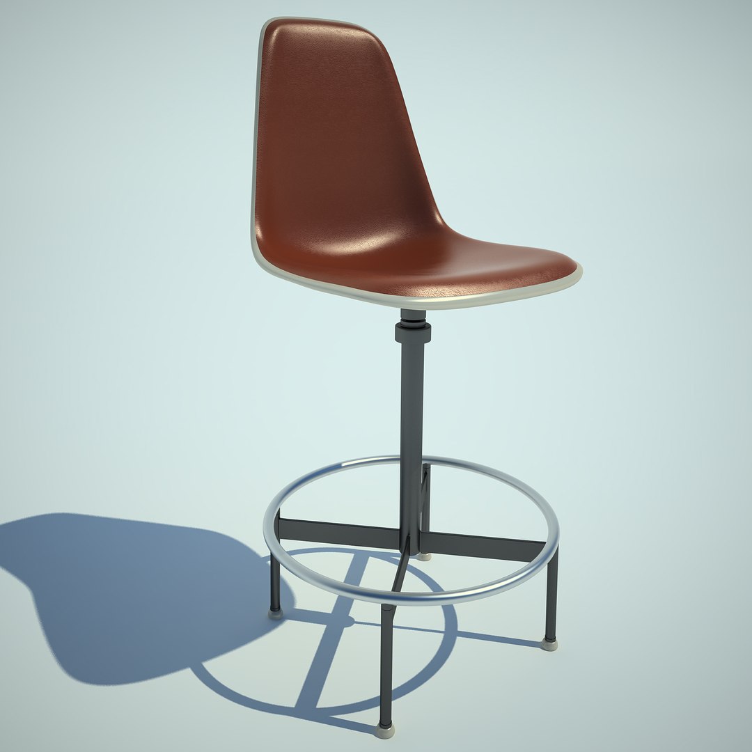 Drafting Chair Eames 3d Model