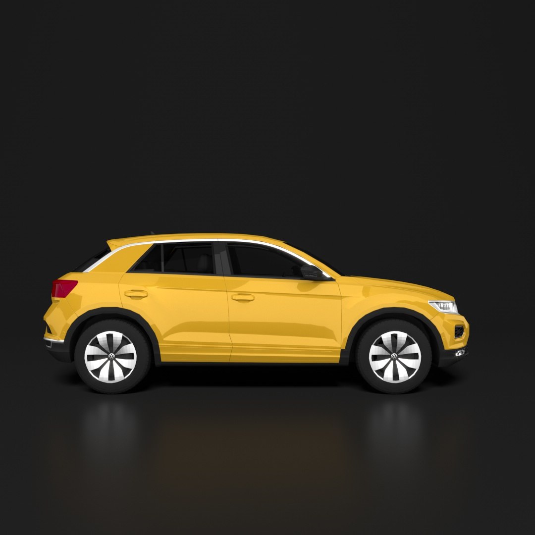 Volkswagen T-Roc Model - TurboSquid 2397002