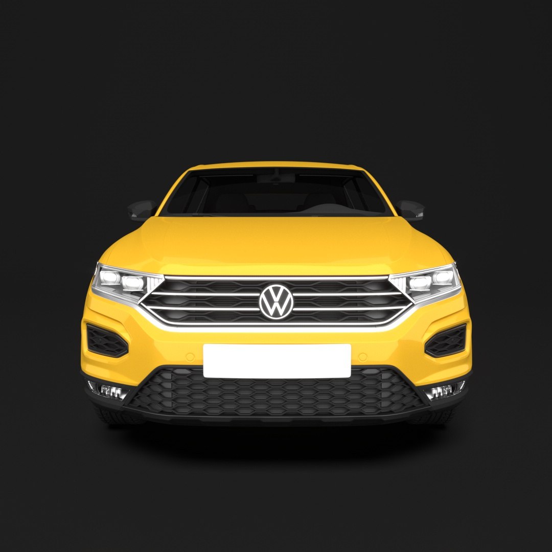 Volkswagen T-Roc Model - TurboSquid 2397002