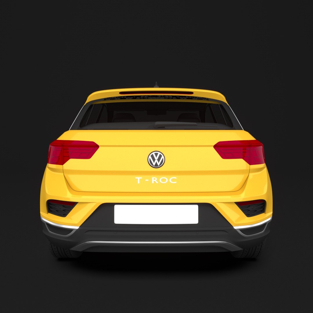 Volkswagen T-Roc Model - TurboSquid 2397002