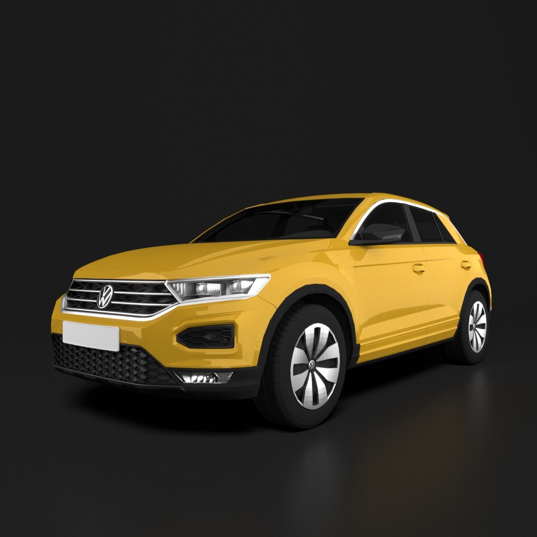 Volkswagen T-Roc Model - TurboSquid 2397002
