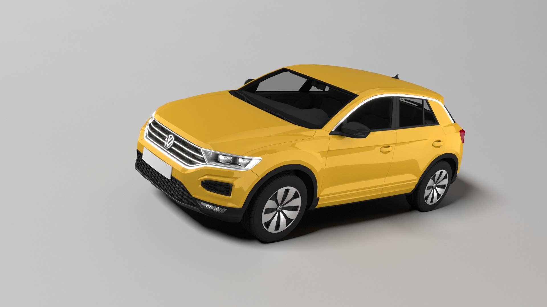 Volkswagen T-Roc Model - TurboSquid 2397002