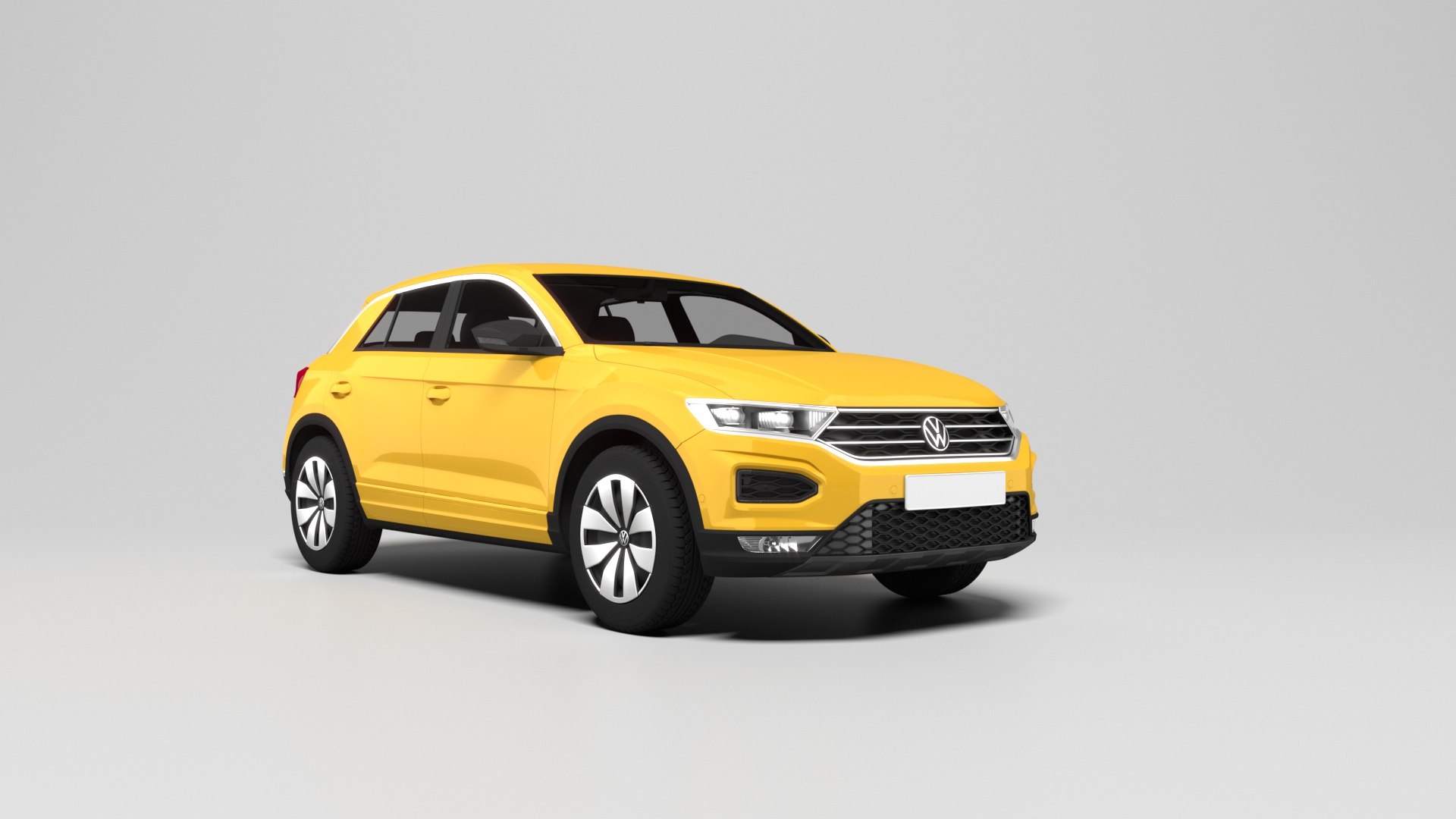 Volkswagen T-Roc Model - TurboSquid 2397002