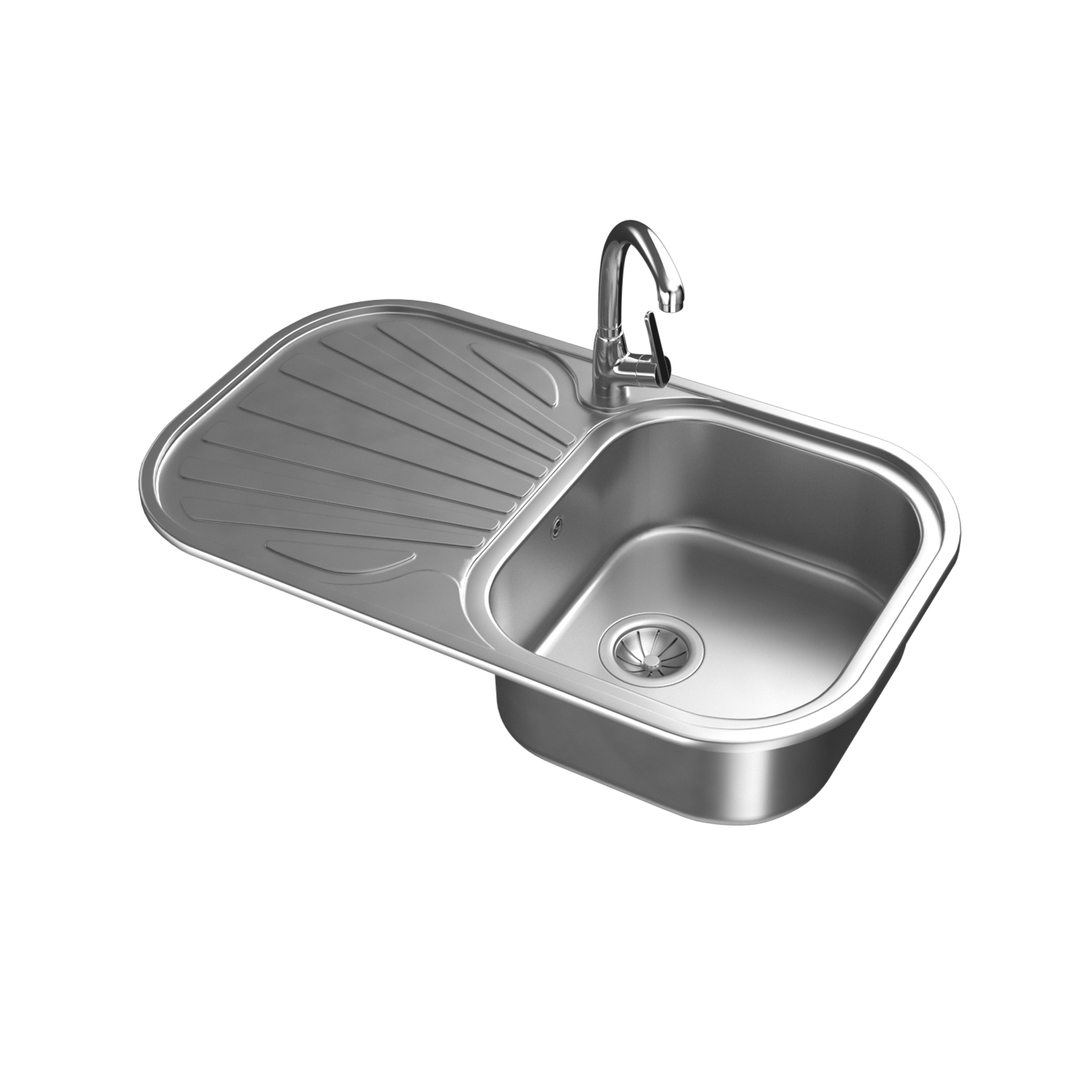 3D Sink Teka Stylo With Tap Easy MN - TurboSquid 2174637