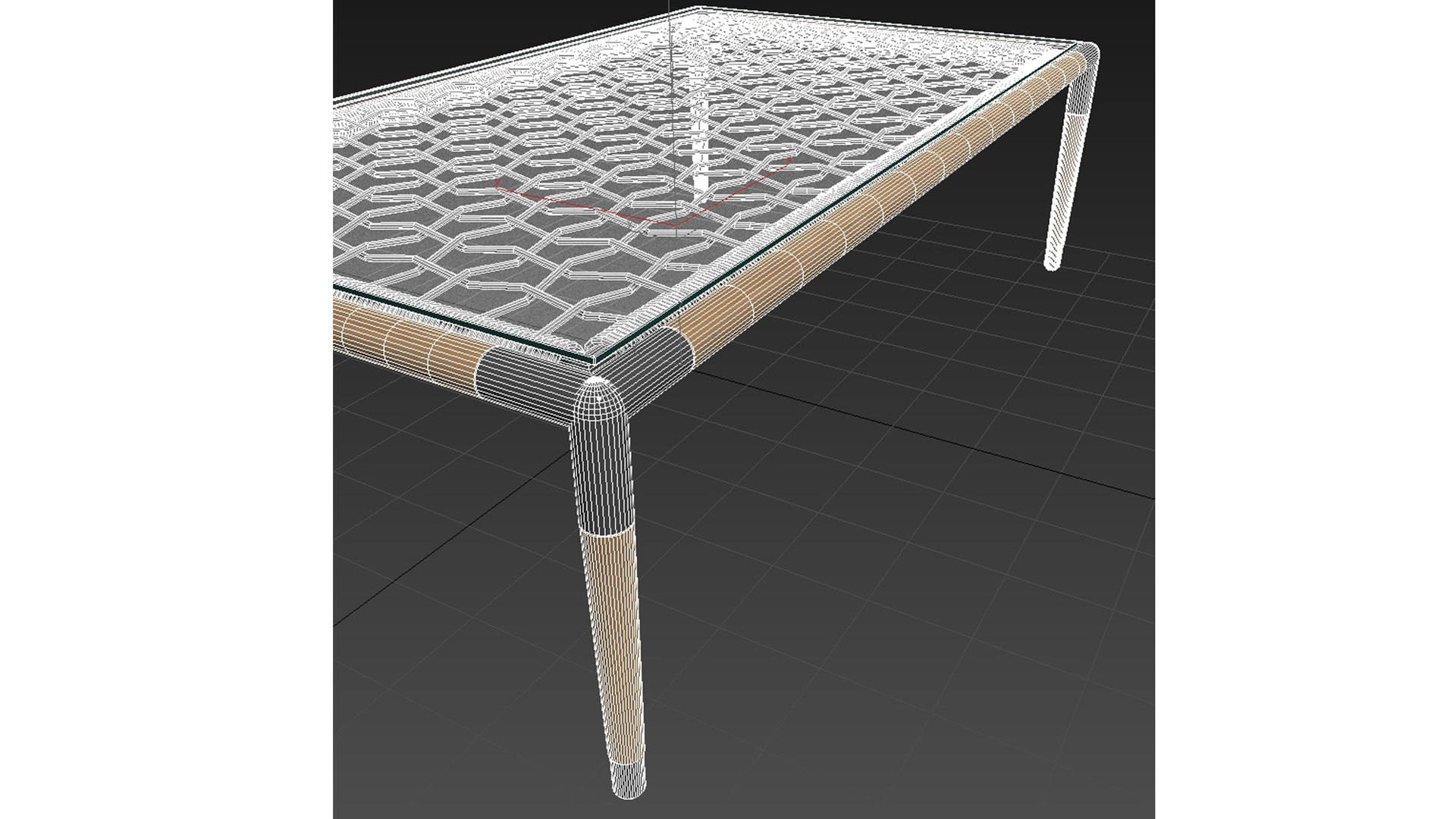 Indian Ocean Marina 120cm Teak Coffee Table 3D Model - TurboSquid 2192820