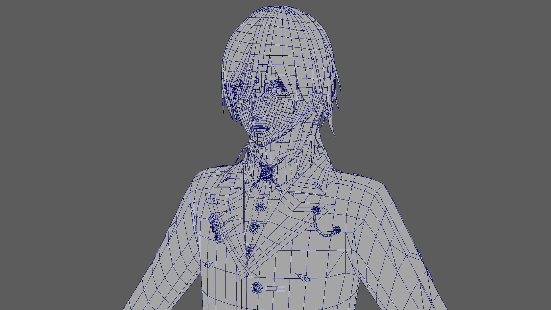 Anime Characters Model Clan Kaname 3D Model - TurboSquid 2307352